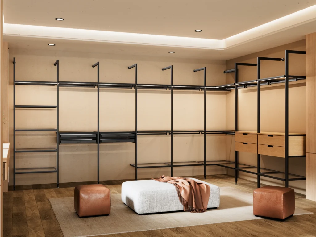 Column Closets - Bonreal Hardware And Aluminum Profile